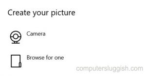 How To Change Windows 10 Profile Picture - ComputerSluggish