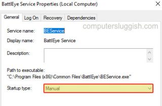 Fix BattlEye Not Working Correctly In Windows 10 - ComputerSluggish