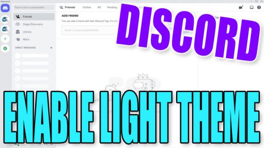 Enable Light Theme In Discord On PC - ComputerSluggish